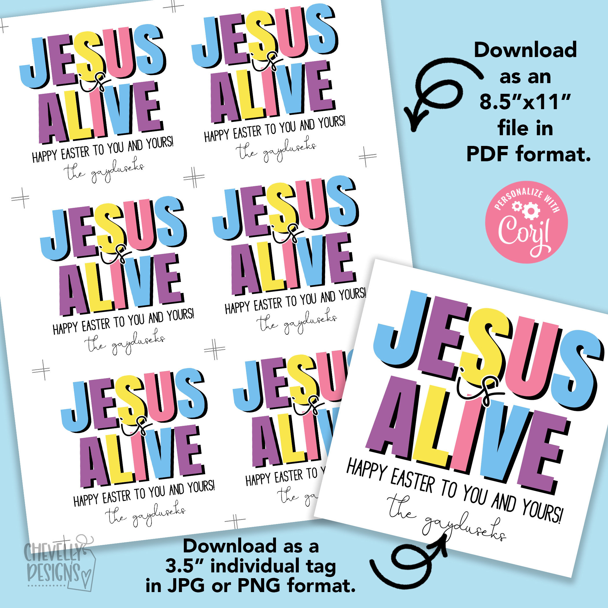 Jesus Is Alive Banner