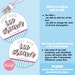 EDITABLE - Just Add Ice Cream - Circle Gift Tags - Printable Digital ...
