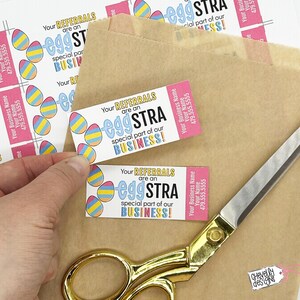 Editable - Your Referrals Are Egg-stra Special to Our Business - Easter ...