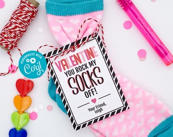 You Rock Valentine Printable - Etsy