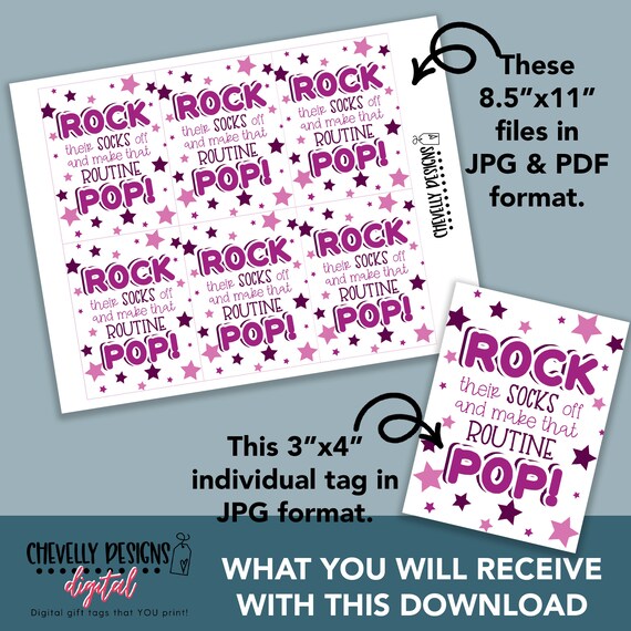 Pop Rocks Printable
