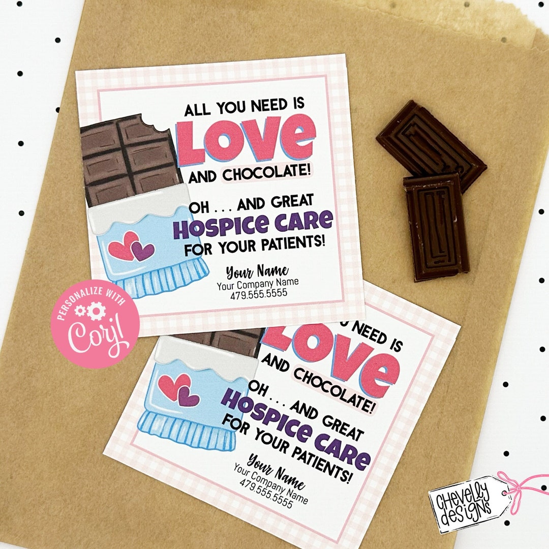 EDITABLE - All You Need is Love and Chocolate - Healthcare Referral ...