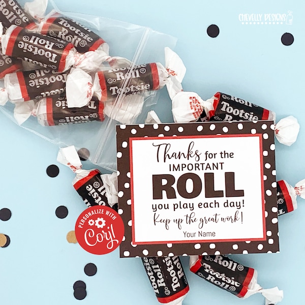 Tootsie Roll Tags - Etsy