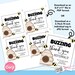 EDITABLE Buzzing by to Thank You Honey Bee Business Referral Gift Tags ...