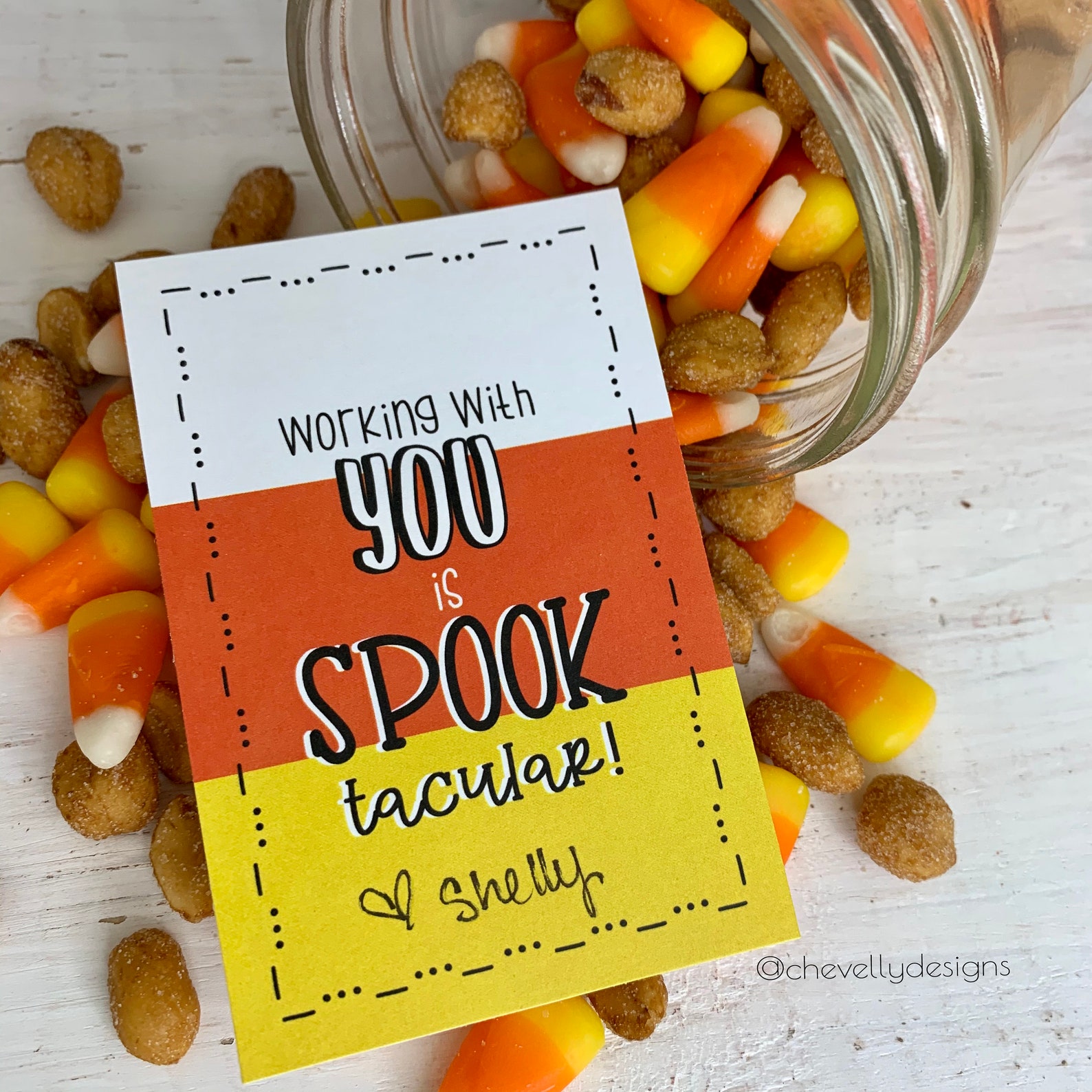 Instant Digital Download Printable Candy Corn Gift Tags for - Etsy