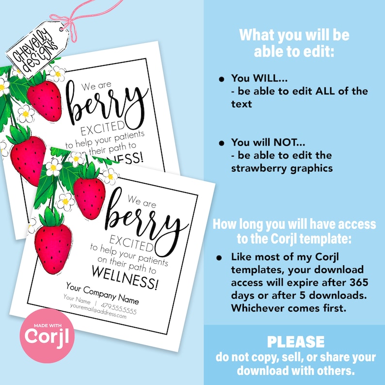 EDITABLE - Berry Excited to Help Your Patients - Strawberry Referral ...