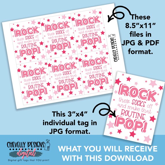 Pop Rocks Printable