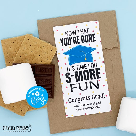 Editable Time for S'more Fun Graduation End of - Etsy