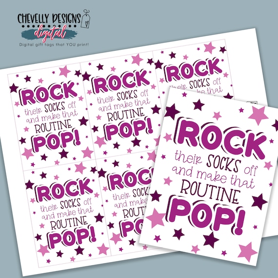 Rock Shaped Tags Printable