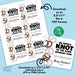 EDITABLE - We Would Knot Be the Same - Christmas Pretzel Staff Gift ...