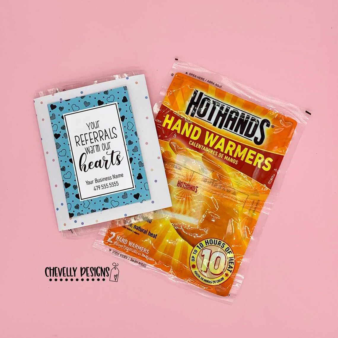 Editable Your Referrals Warm Our Hearts Gift Tags - Etsy