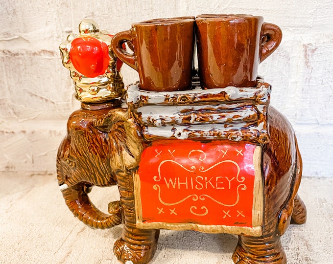 Elephant Whiskey Decanter - Etsy
