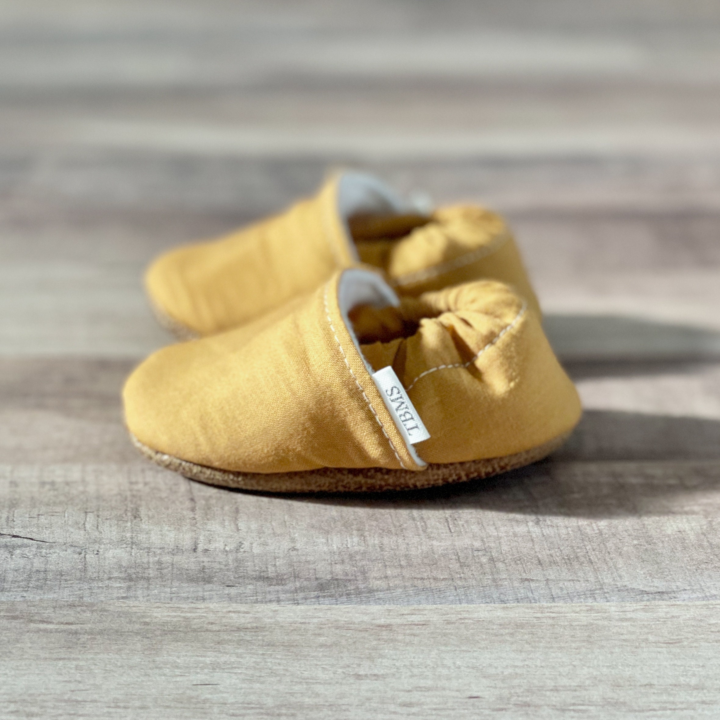 Trendy Baby Moccasins - Mustard Yellow - Etsy