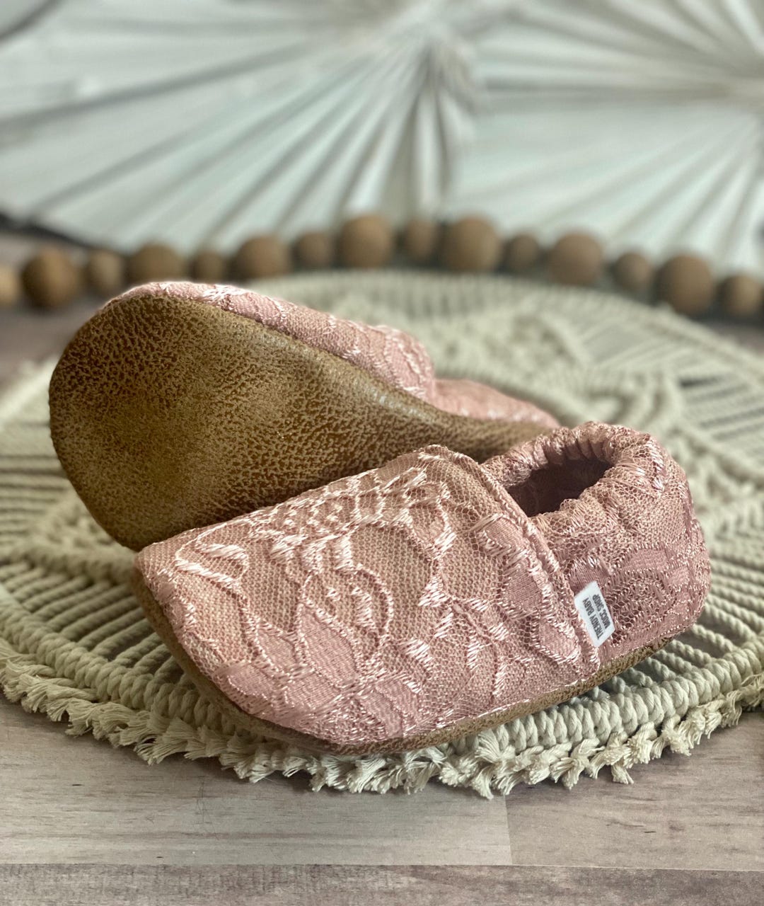 BUY 2, GET 1 FREE: Lacey White Baby Moccasins - White Baby Shoes ...