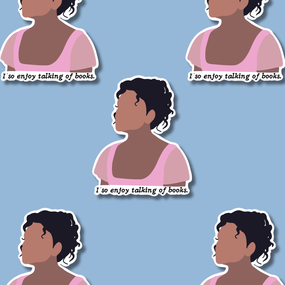 Bridgerton Stickers Edwina Book Stickers Kindle Stickers - Etsy