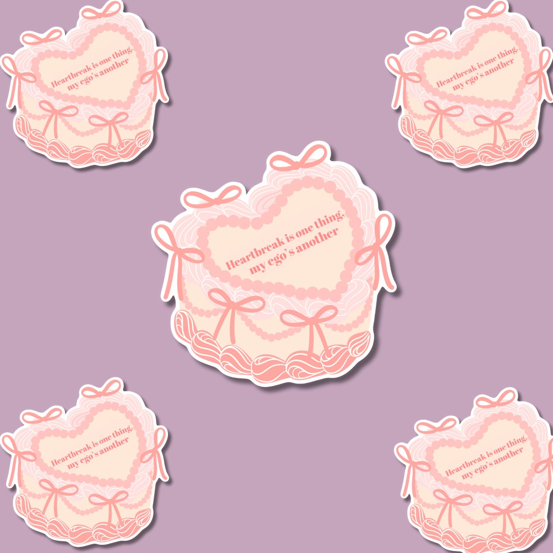 Sabrina Carpenter Please Please Please Coquette Cake Sticker Kindle ...