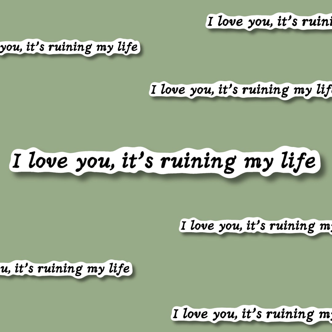 TTPD Quote Sticker Taylor Swift Stickers Kindle Stickers Book Stickers ...