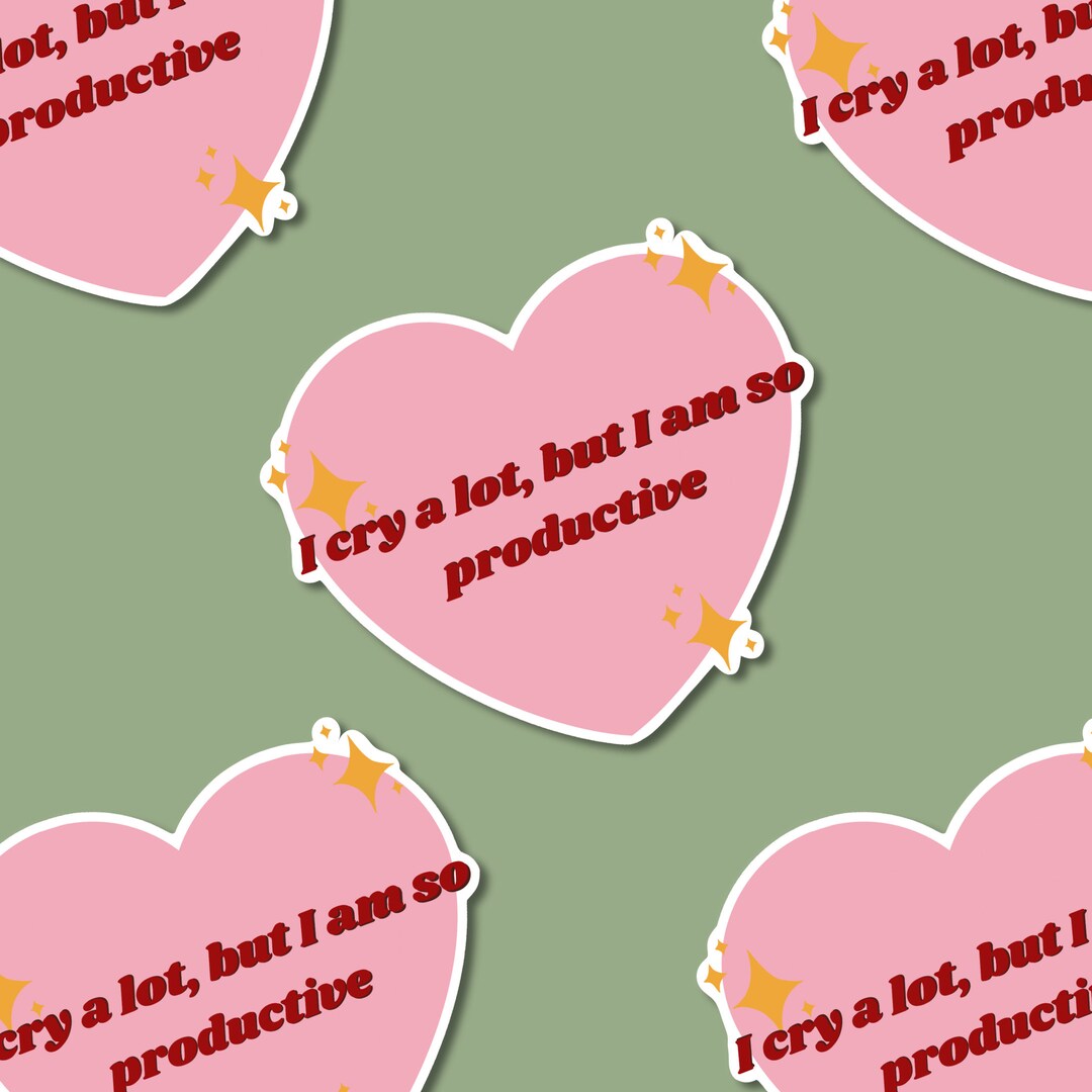 TTPD i Can Do It With A Broken Heart Sticker Taylor Swift Stickers ...