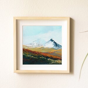 Mountain Art Print, Alpine Autumn, Fine Art Print, Fall Collection - Etsy