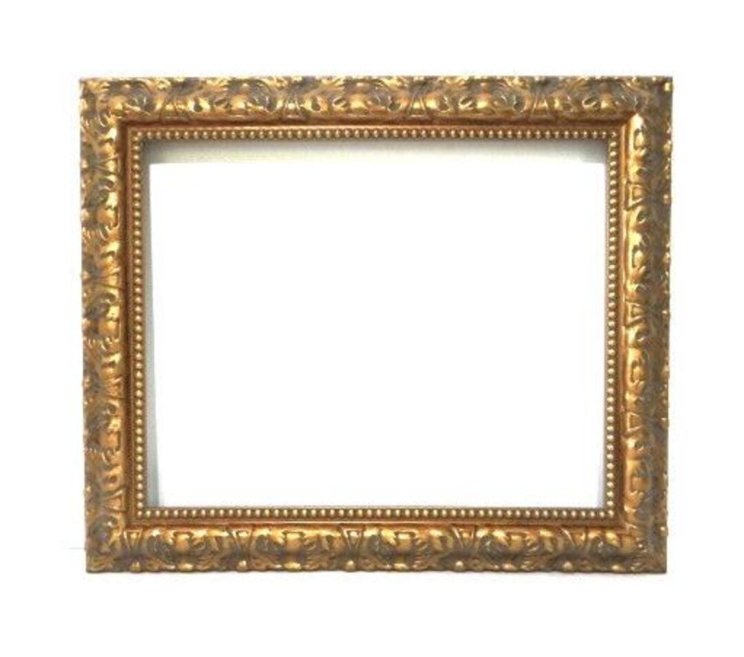 Large Gold Wood 25-in Frame 16x20 Ornate Gold Gilded Picture Frame ...