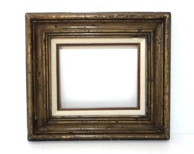 Vintage 8x10 Wood Knot Hole Frame 17-inch Classic Midcentury Wormhole ...