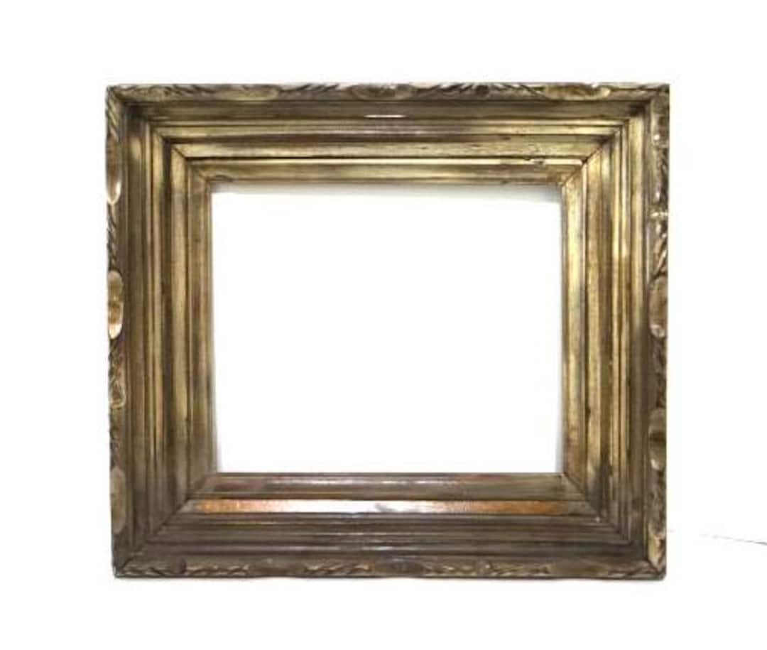 Vintage 10x12 Wood Deep Well Frame 17-inch Classic Midcentury Frame ...