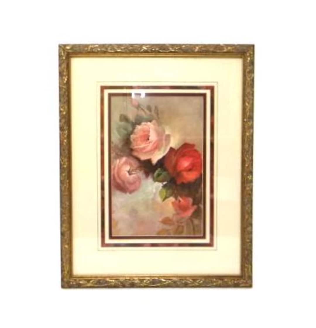 Large Gold 17-inch Frame 12x16 Wood Ornate Raised Design Frame Painting ...