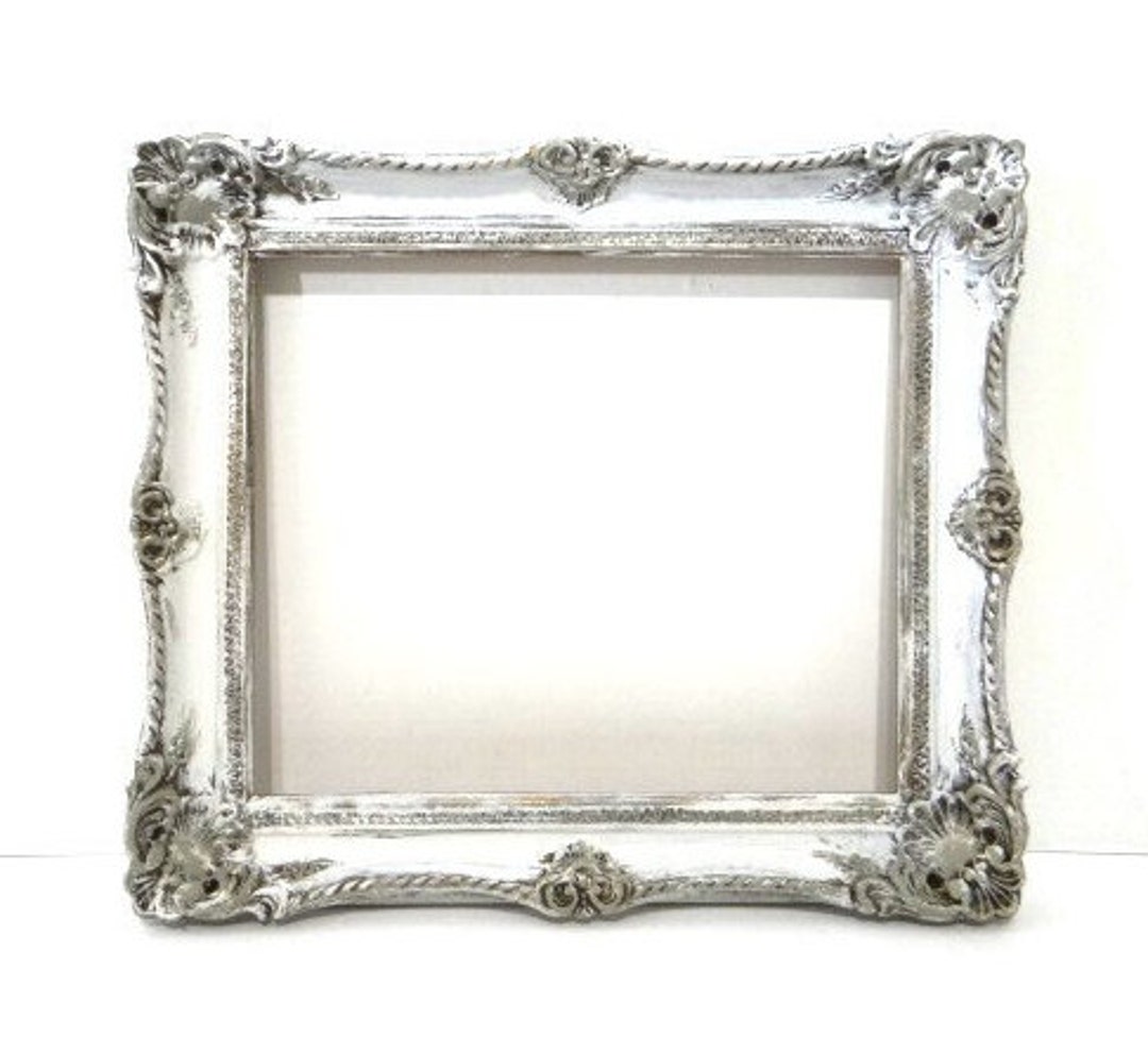 Vintage 10x12 Cottage Chic Wood Frame 15-inch Fancy Wood Frame Ornate ...