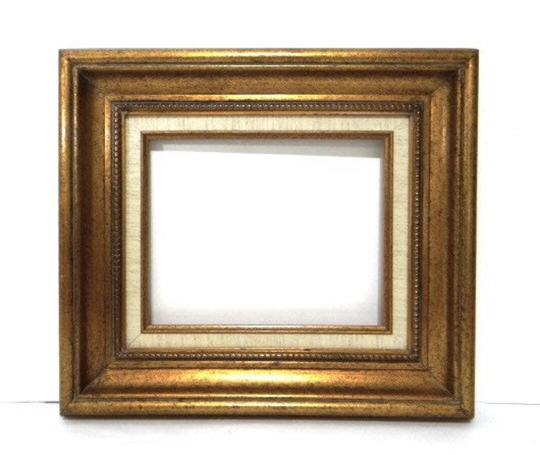 Large Copper Color 8X10 Wood 16-inch Frame Classic Style Frame Painting ...