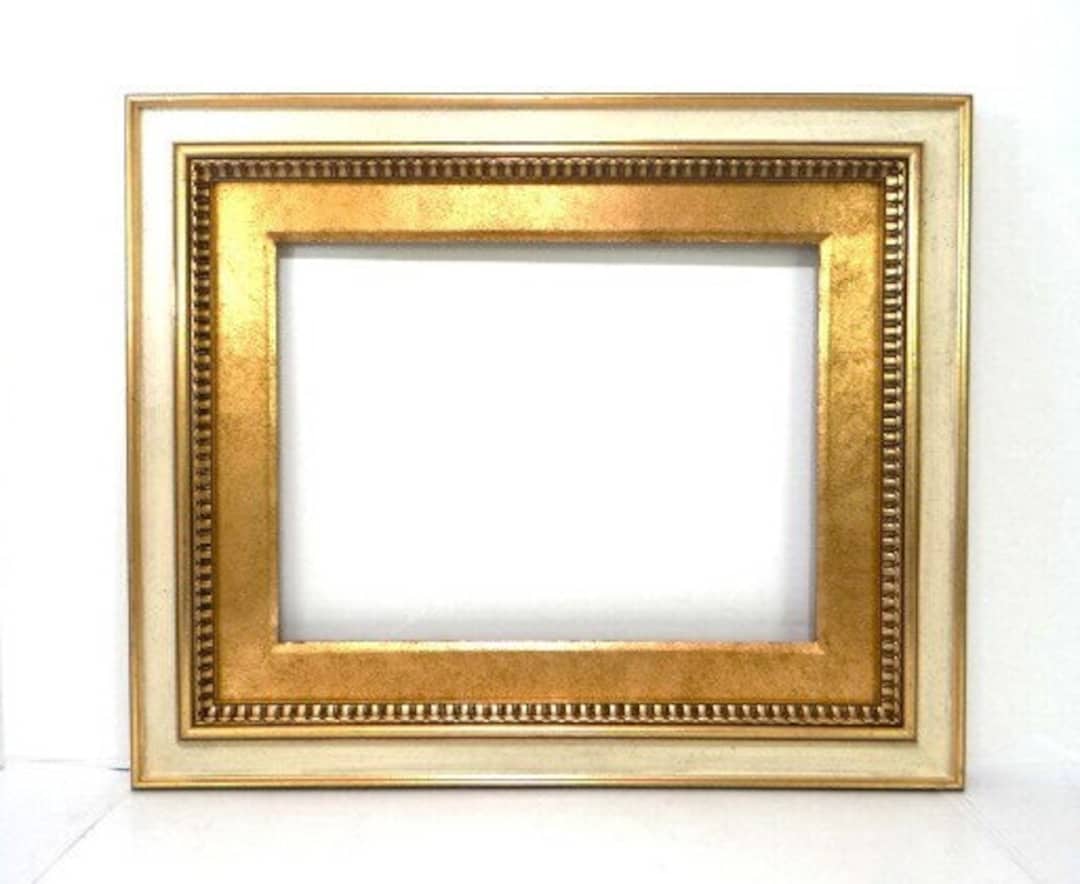 Vintage Large Gold Gilded 23-inch Frame Wood Classic Painting Wedding ...