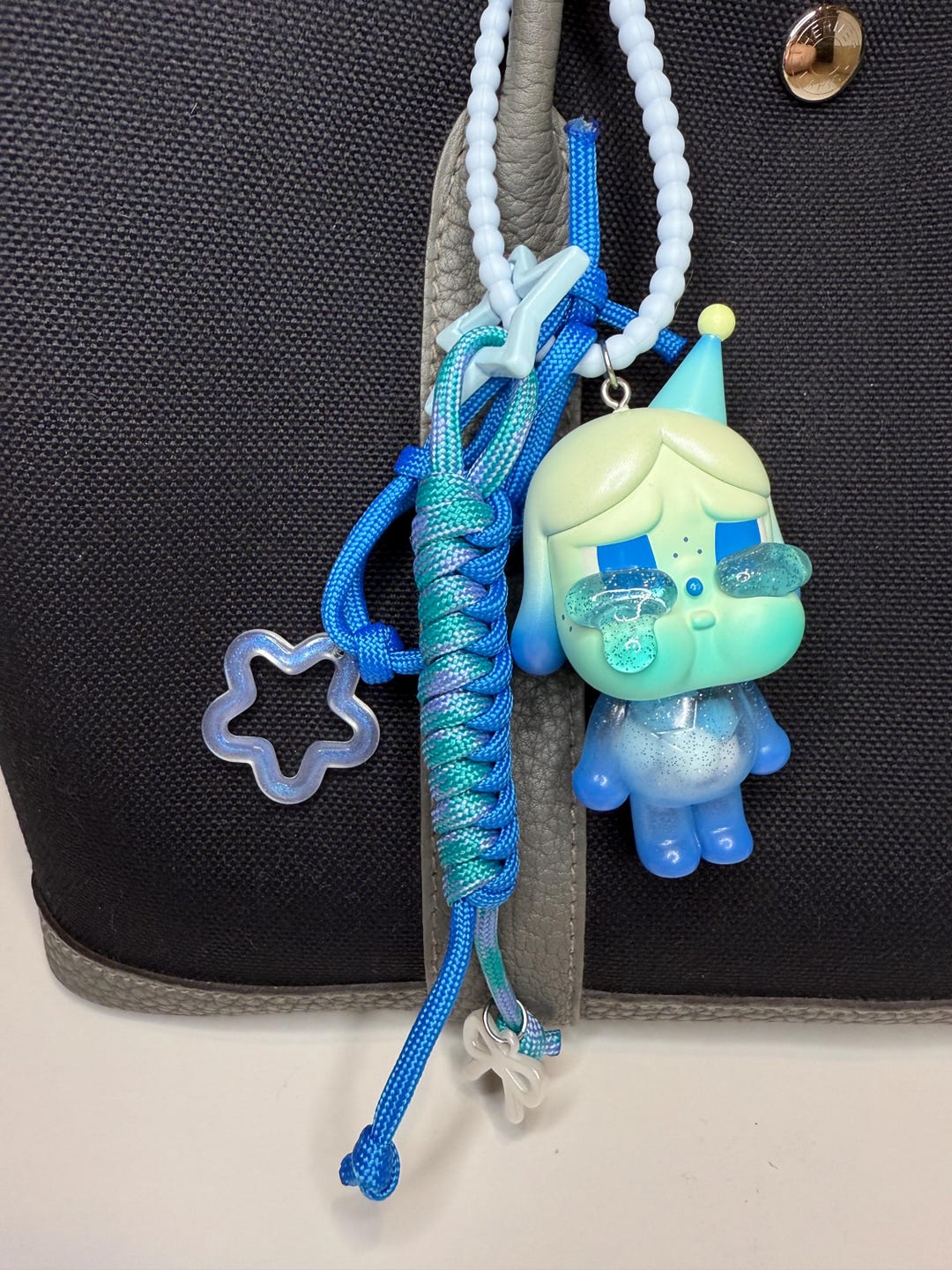 Pop Mart Crybaby Crying Again Series Star Boy Figure Handmade Bag Charm ...