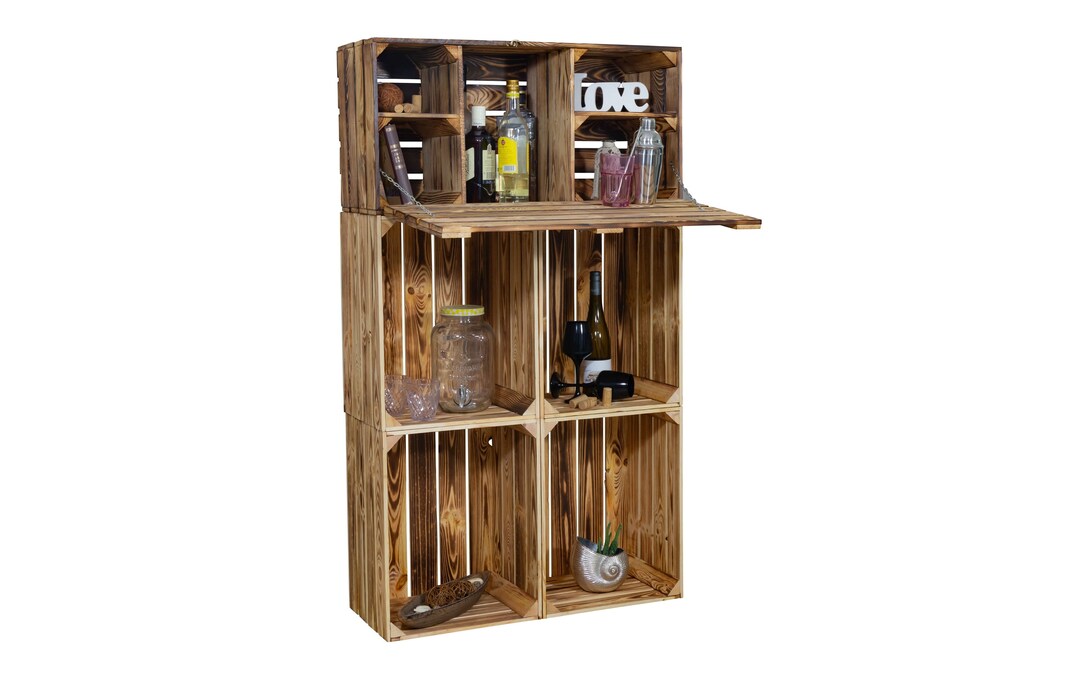 Minibar daniel With Folding Function and Bottle - Etsy UK