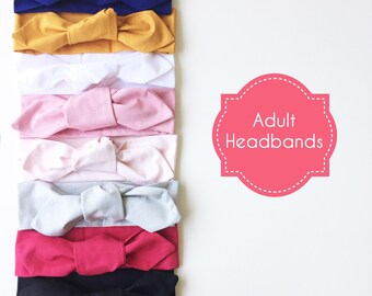 Adult headbands | Etsy