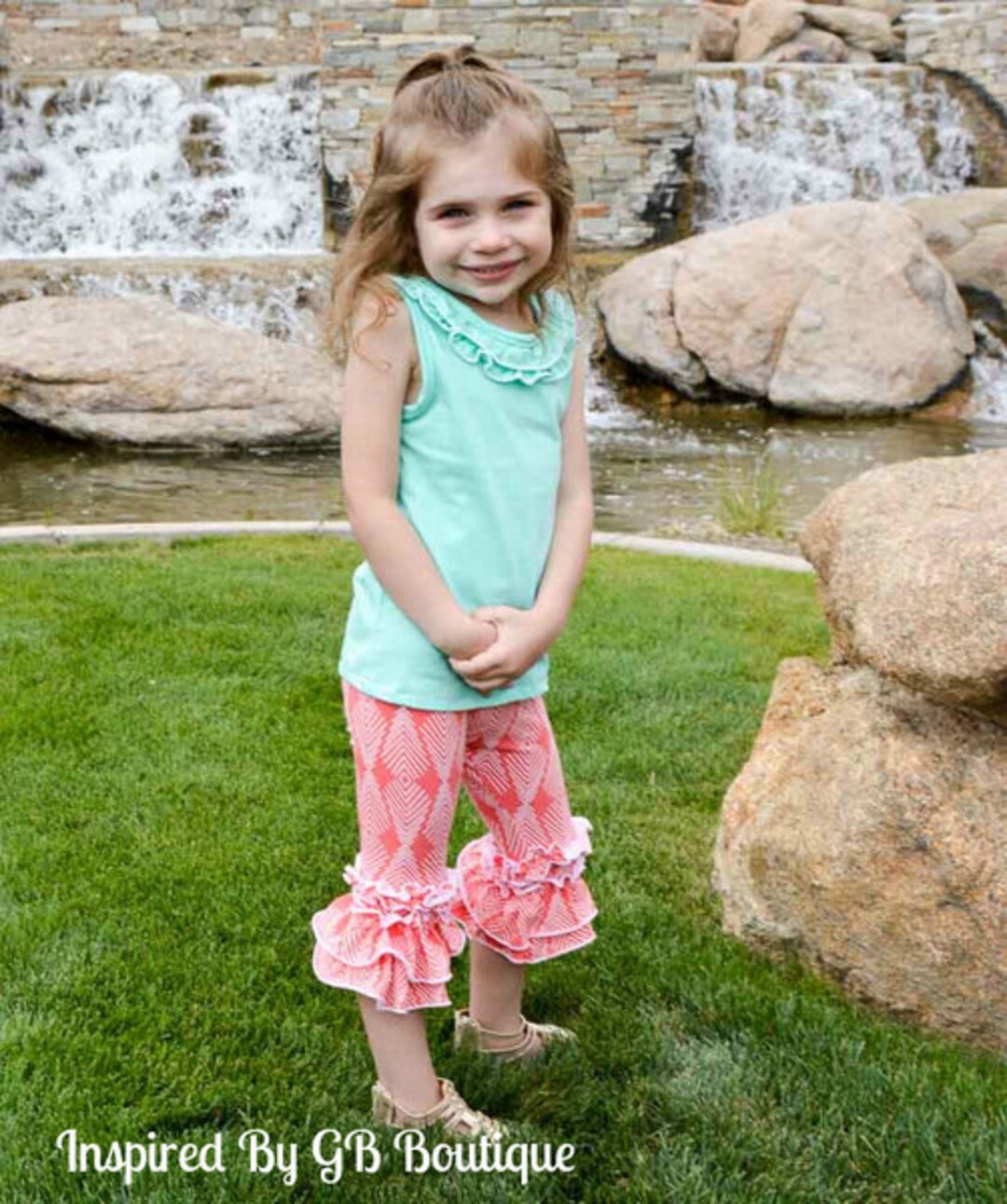 Chloe's Ruffle Leggings, Capris & Shorties. PDF Sewing Pattern for ...