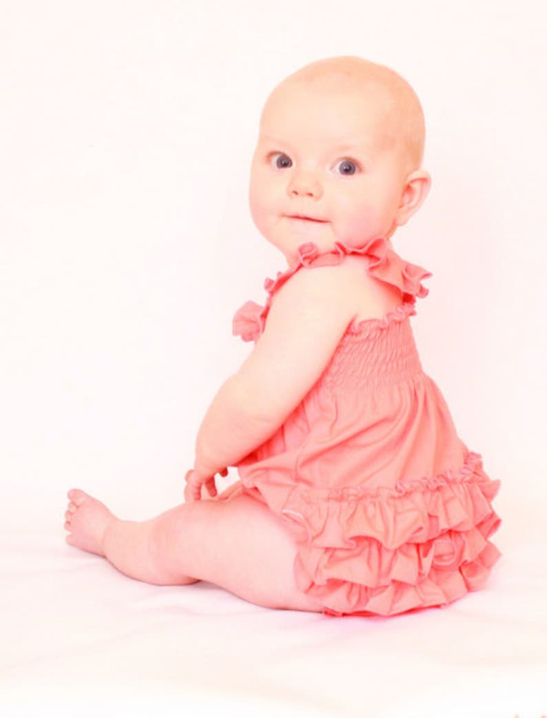 Scarlett's Sun Suit. PDF Sewing Pattern for Baby Sizes Newborn - 3t. - Etsy