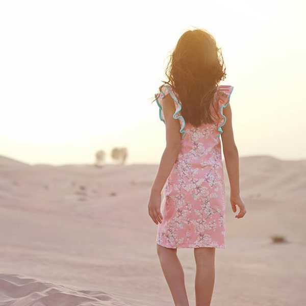 Girls Shift Dress Pattern - Etsy