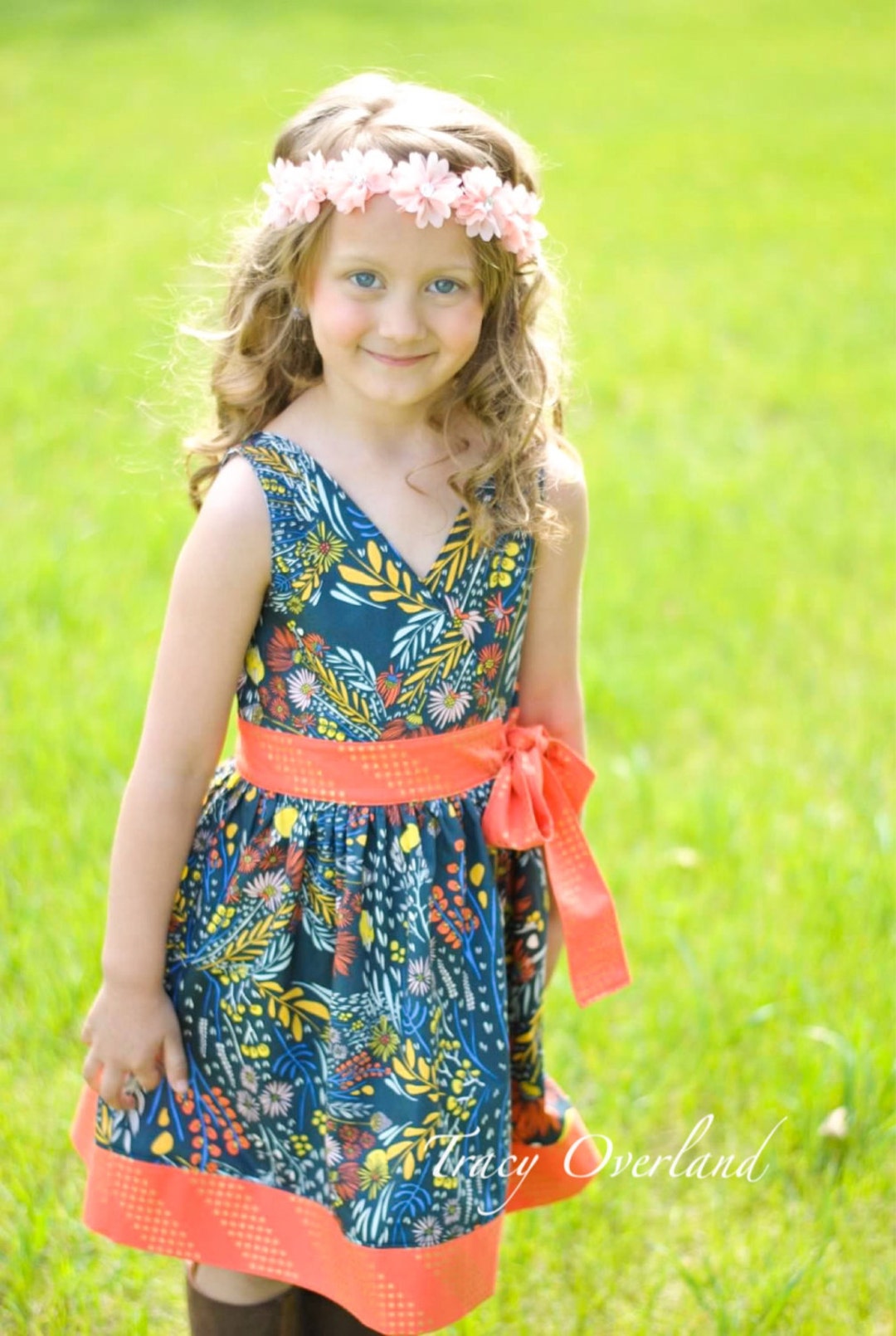 Megan's Wrap Top & Dress. PDF Sewing Pattern for Toddler Girl Sizes 2t ...