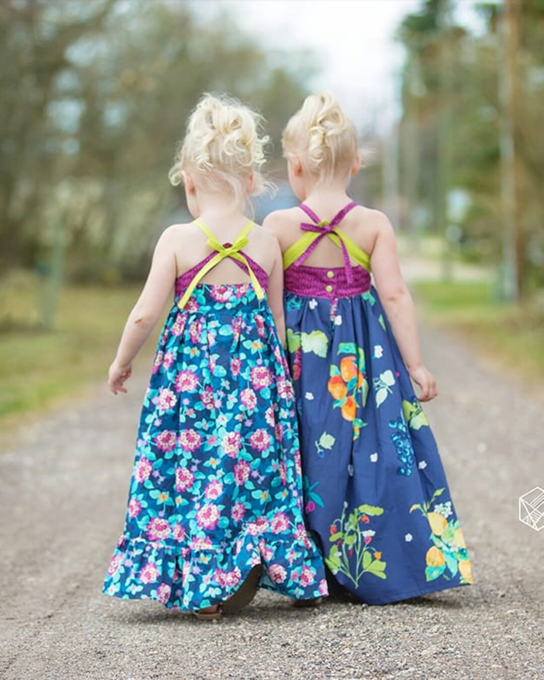 Callie's Tie Back Top & Dress. Downloadable PDF Sewing Pattern for ...