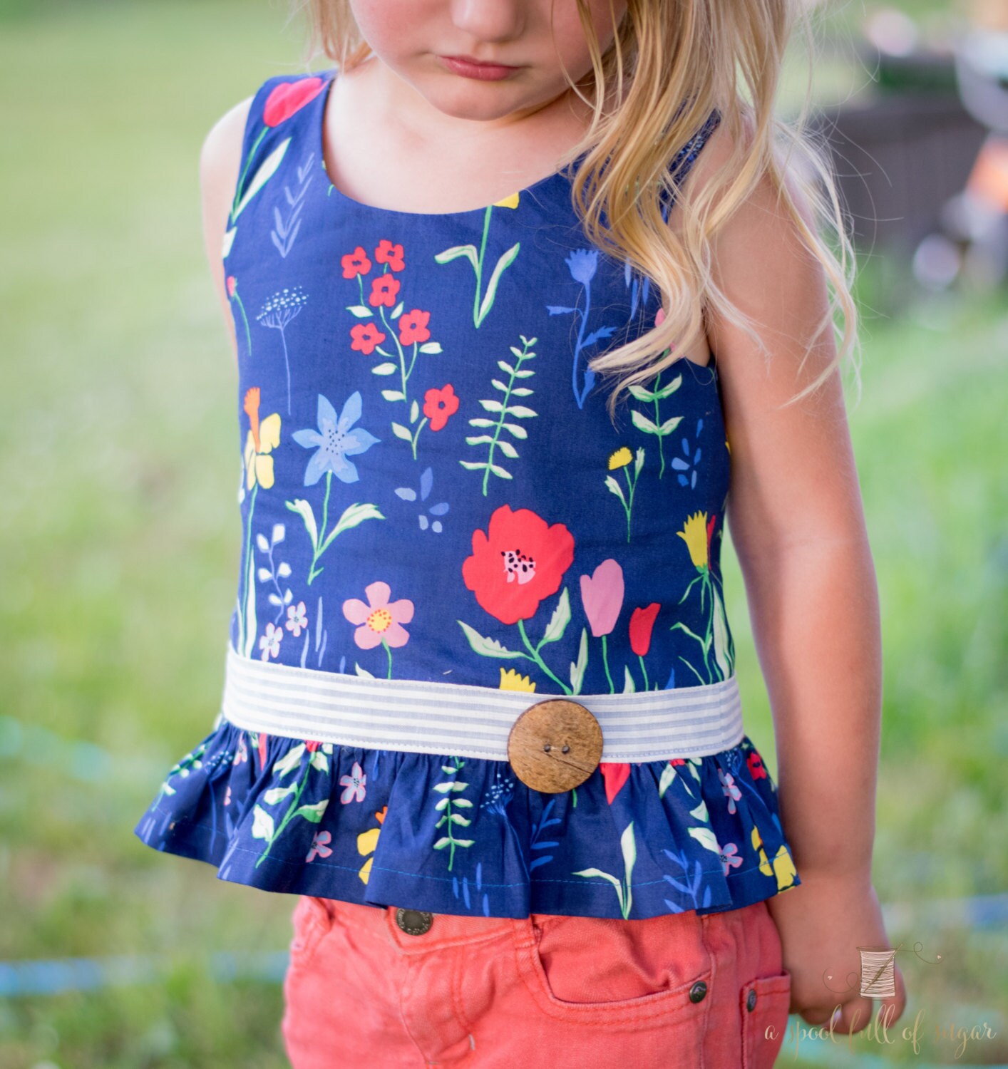 Hailey's Drop Waist Top and Dress. PDF Sewing Patterns for - Etsy Australia