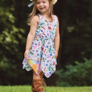 Harriet's Handkerchief Tunic & Dress for Girls Toddlers Sizes 2t-12 ...