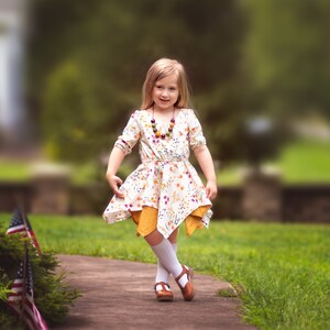 Harriet's Handkerchief Tunic & Dress for Girls Toddlers Sizes 2t-12 ...