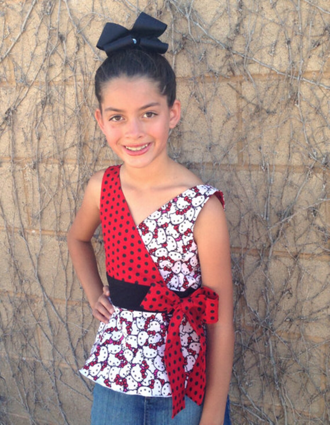 Megan's Wrap Top & Dress. PDF Sewing Pattern for Toddler - Etsy New Zealand