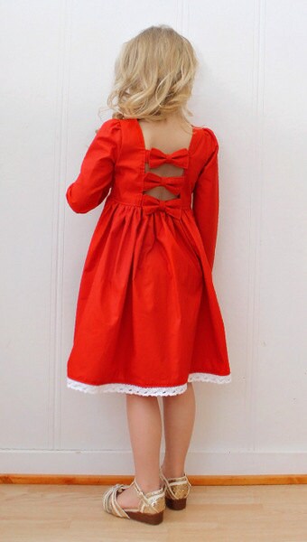 Brenda's Bow Back Top & Dress. PDF Sewing Pattern for Toddler Girl ...