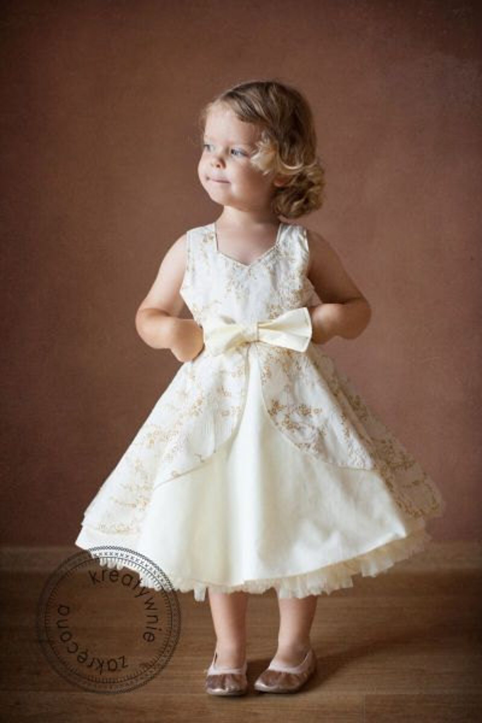Kinley's Cascading Flounce Top & Dress. PDF Sewing Pattern for Toddler ...