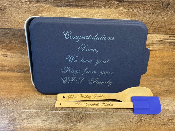 Personalized Cake Pan Custom Engraved Baking Dish Baking Pan - Etsy