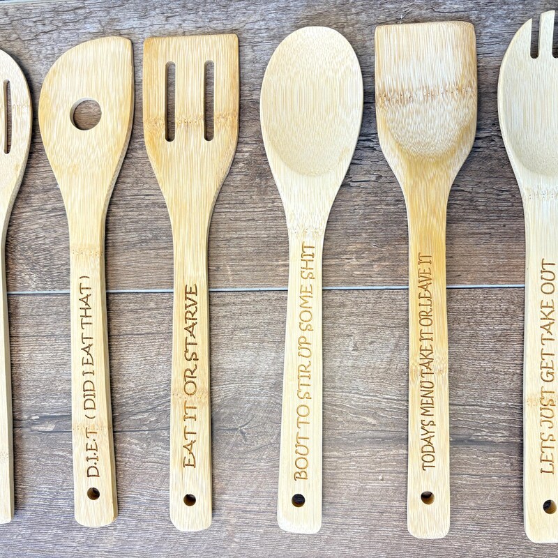 Engraved Bamboo - Etsy