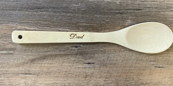 Laser Engraved Custom Wooden Spoons Personalized Engraved - Etsy