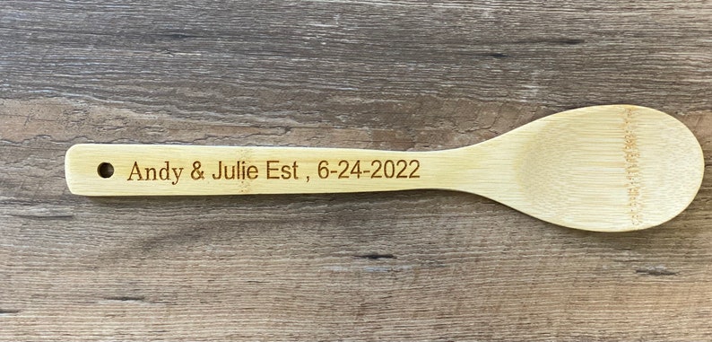 Laser Engraved Custom Wooden Spoons Personalized Engraved - Etsy