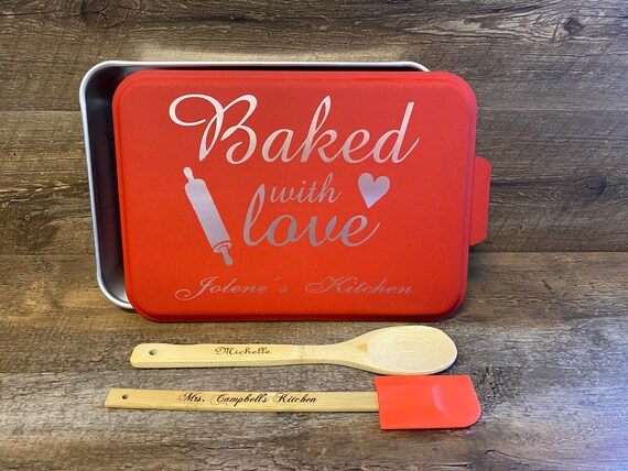 Personalized Cake Pan Custom Engraved Baking Dish Baking Pan | Etsy
