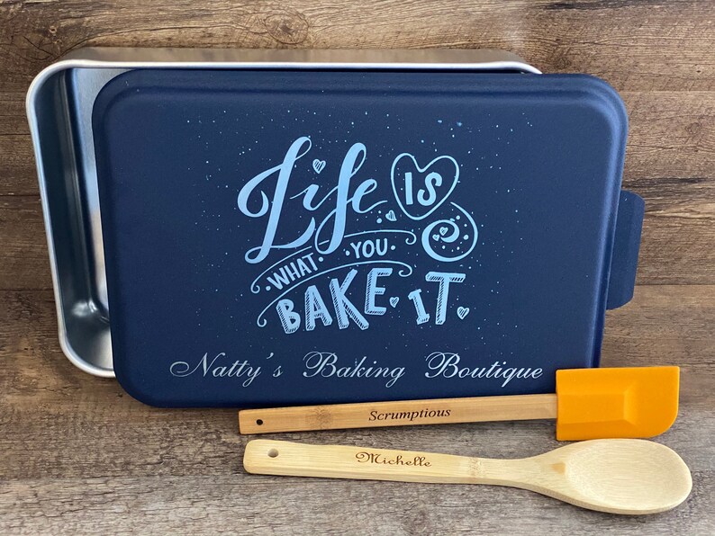 Personalized Cake Pan Custom Engraved Baking Dish Baking Pan | Etsy